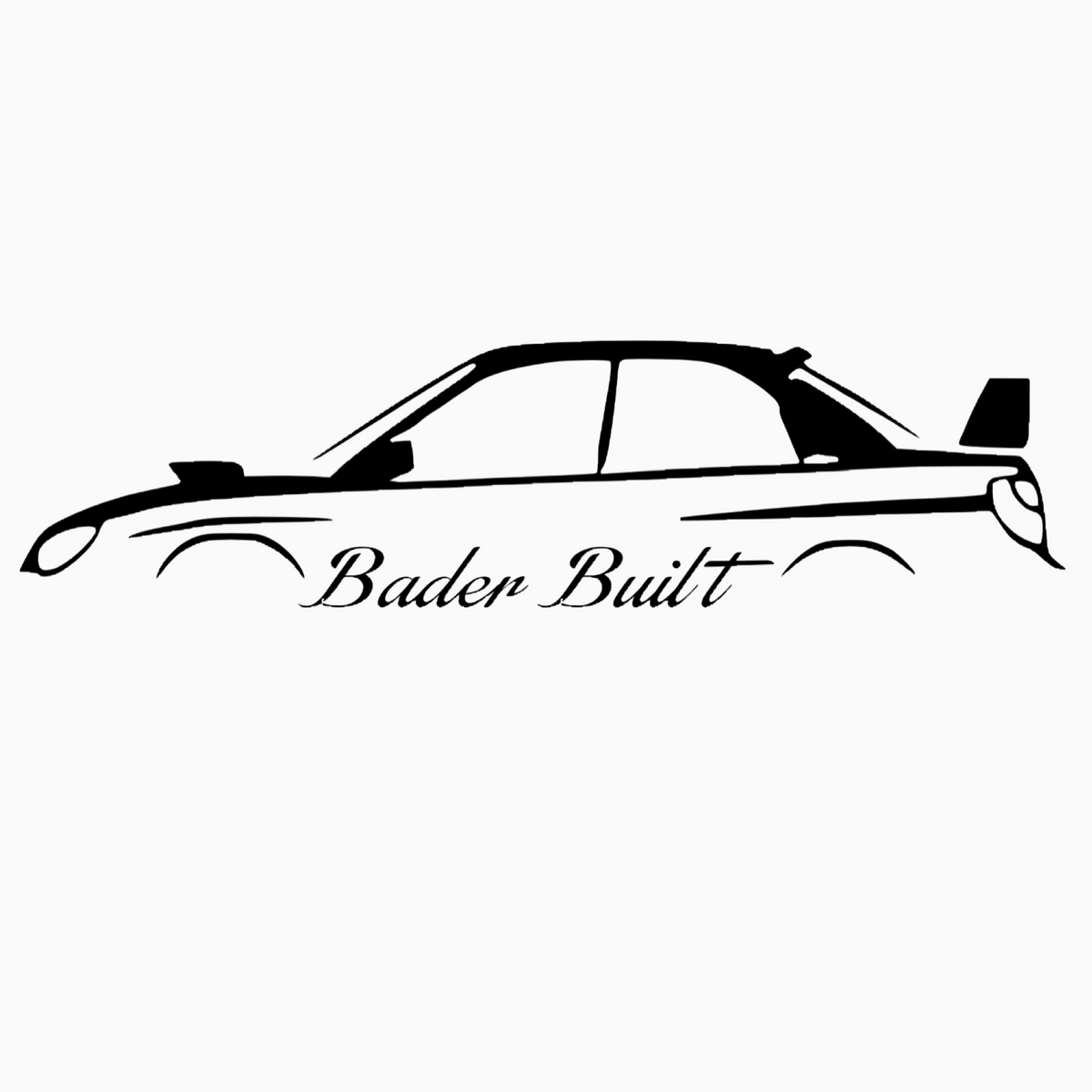 1998-2021 STI Bader Built Stickers – Bader Built Racing